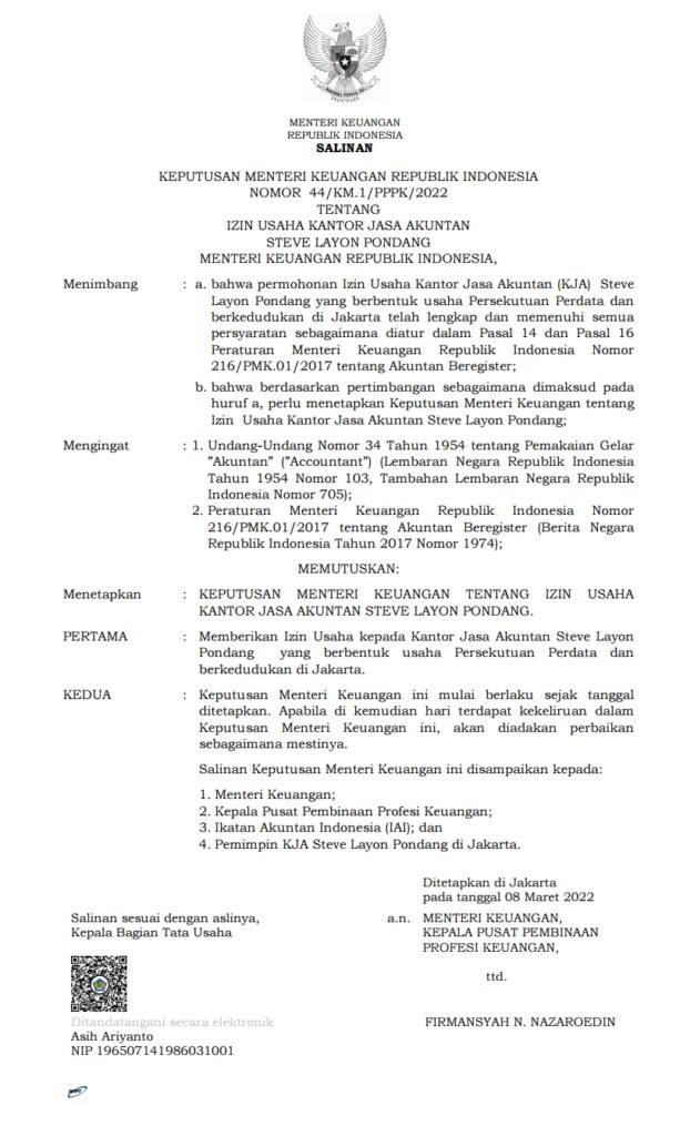 Tentang SLP - STEVE LAYON PONDANG